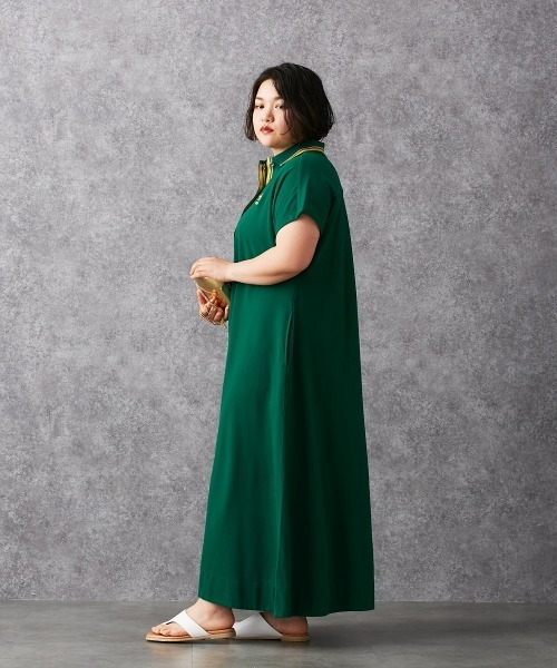 【セール】＜大きいサイズ＞ポロシャツワンピース GEVS.（ワンピース）｜GEVS.（ジェイヴィス）のファッション通販 - ZOZOTOWN