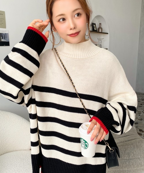 【ブランド古着】長袖ニット（ニット/セーター）｜moment+（モーメントプラス）のファッション通販 - ZOZOUSED