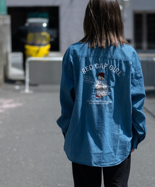 【ブランド古着】長袖シャツ（シャツ/ブラウス）｜Red Cap Girl（レッドキャプガール）のファッション通販 - ZOZOUSED