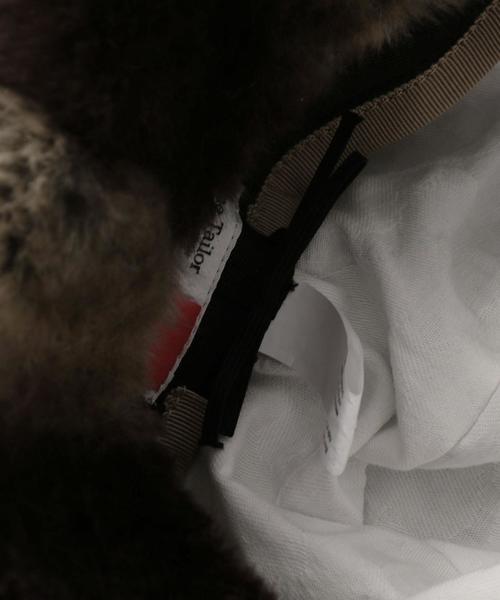 Nine Tailor（ナインテイラー）の「【展開店舗限定】Nine Tailor フェイクファーベレー（ハンチング/ベレー帽）」 - WEAR