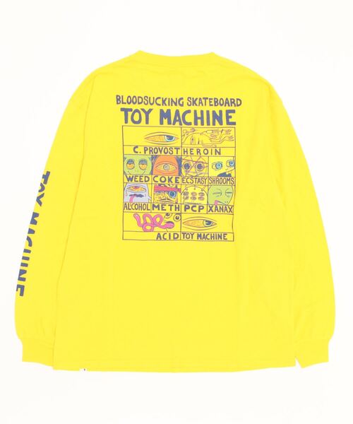 TOY MACHINE（トイ マシーン）の「【ムラサキスポーツ限定】TOY MACHINE/トイマシーン ビッグシルエット バックプリントロン ...