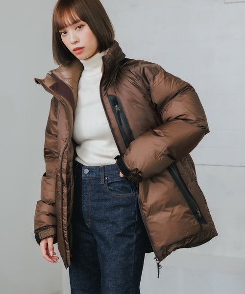 NANGA（ナンガ）の「NANGA/ナンガ AURORA LIGHT STAND COLLAR DOWN JACKET スタンドカラーダウンジャケット（ダウンジャケット/コート）」 - WEAR