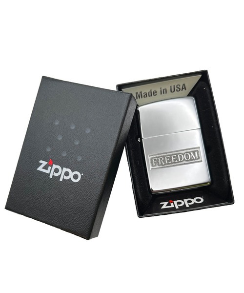 Zippo（ジッポー）の「ZIPPO ジッポ 49129 ETCHED FREEDOM DESIGN（アッシュトレイ/ライター）」 - WEAR