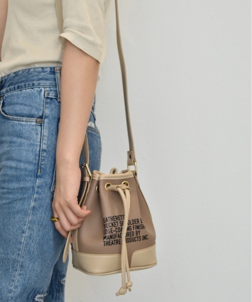 THEATRE PRODUCTS（シアタープロダクツ）の「“PANFELD” バケットバッグ-S-（ショルダーバッグ）」 - WEAR