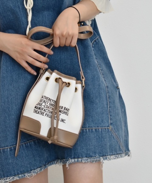 THEATRE PRODUCTS（シアタープロダクツ）の「“PANFELD” バケットバッグ-S-（ショルダーバッグ）」 - WEAR