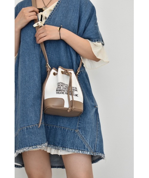 THEATRE PRODUCTS（シアタープロダクツ）の「“PANFELD” バケットバッグ-S-（ショルダーバッグ）」 - WEAR