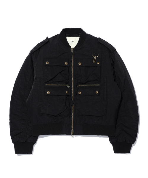 MAC MULTI BOMBER JACKET Black（MA-1）｜IEY（アイイーワイ）のファッション通販 - ZOZOTOWN