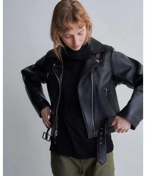 schott（ショット）の「Schott×RUMBLE RED (ショット×ランブルレッド) DOUBLE RIDERS ESSENTIAL ダブルライダース エッセンシャル（ライダース ...