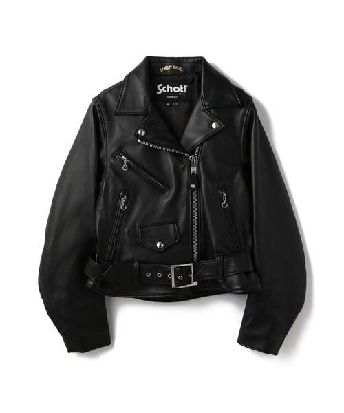 schott（ショット）の「Schott×RUMBLE RED (ショット×ランブルレッド) DOUBLE RIDERS ESSENTIAL ダブルライダース エッセンシャル（ライダース ...