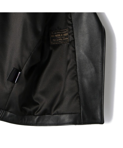 schott（ショット）の「Schott×RUMBLE RED (ショット×ランブルレッド) DOUBLE RIDERS ESSENTIAL ダブルライダース エッセンシャル（ライダース ...