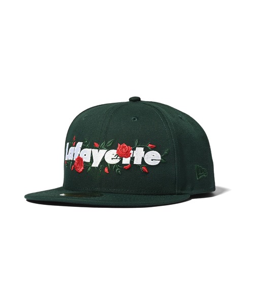 LFYT（エルエフワイティー）の「LFYT x NEW ERA ラファイエット x ニューエラ [Lafayette] - ロゴ ローズキャップ [Lafayette ROSE LOGO ...