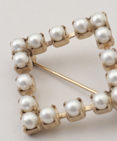 JUNCO Paris（ジュンコパリ）の「【Junco Paris/ジュンコパリ】square broach ブローチ（ブローチ/コサージュ ...