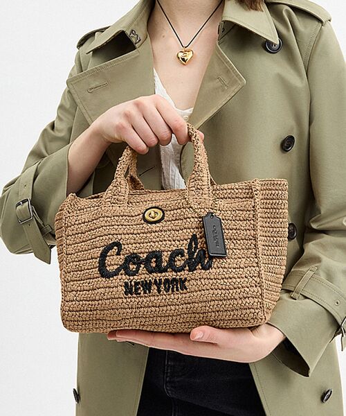 【ブランド古着】かごバッグ（かごバッグ）｜COACH（コーチ）のファッション通販 - ZOZOUSED
