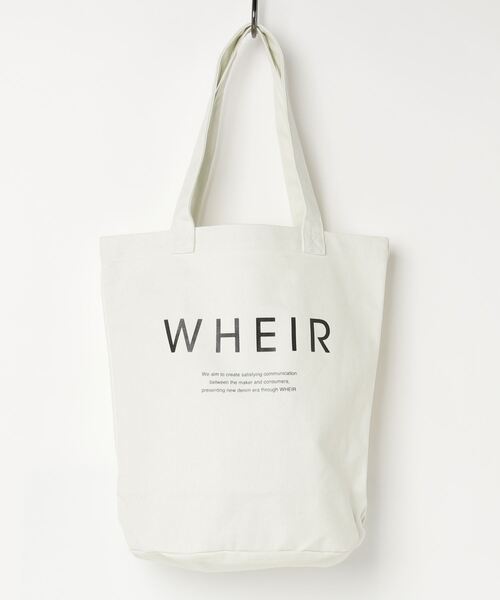 WHEIR（ウェア）の「WHEIR キャンバストートバッグ（トートバッグ）」 - WEAR
