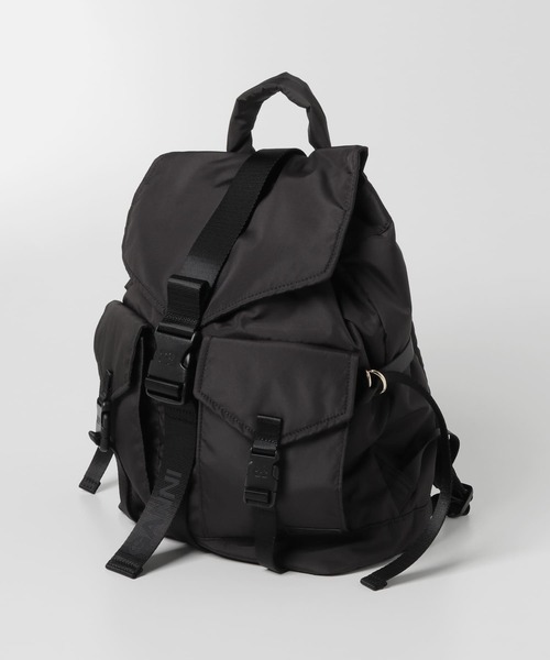 GANNI（ガニー）の「GANNI Recycled Tech Backpack（バックパック/リュック）」 - WEAR