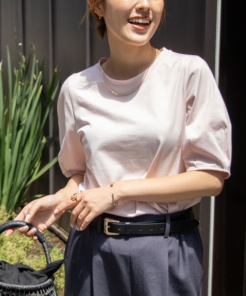 【セール】BASIC 5分袖プルオーバーカットソー（Tシャツ/カットソー）｜NOLLEY'S（ノーリーズ）のファッション通販 - ZOZOTOWN