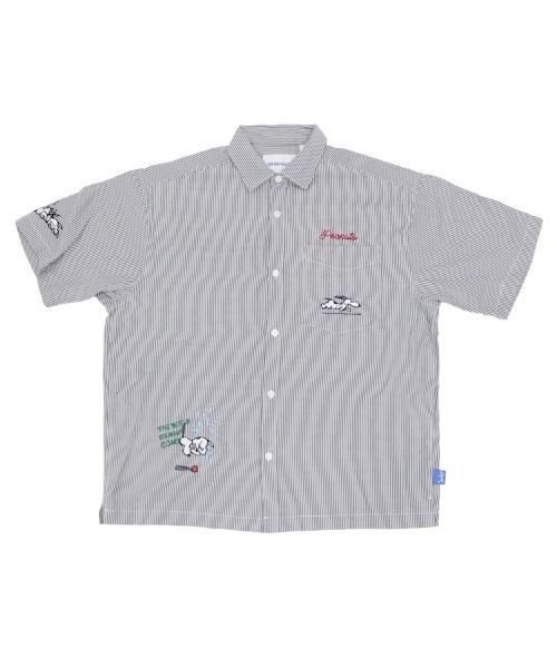 STYLISE（スタイライズ）の「【SEQUENZ】TP COMIC EMB STRIPE SHIRTS（シャツ/ブラウス）」 - WEAR