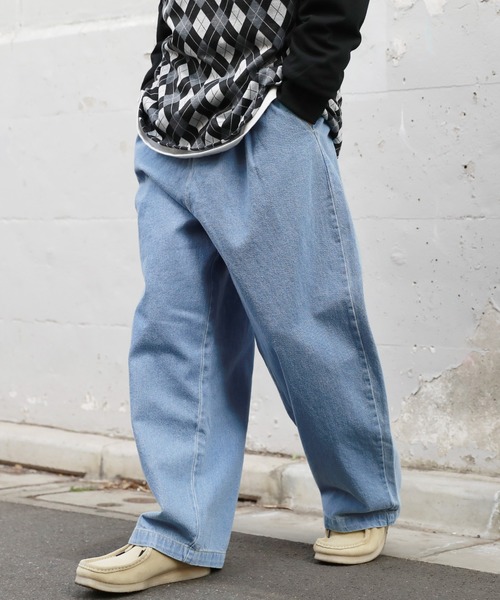 【セール/ブランド古着】【Beno】加工デニムパンツ（デニムパンツ）｜MSG（エムエスジー）のファッション通販 - ZOZOUSED