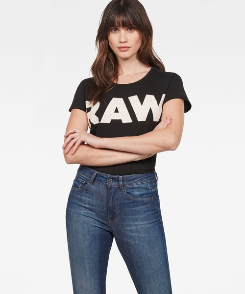 G-STAR RAW（ジースターロゥ）の「OLUVA R T-shirt（Tシャツ/カットソー）」 - WEAR