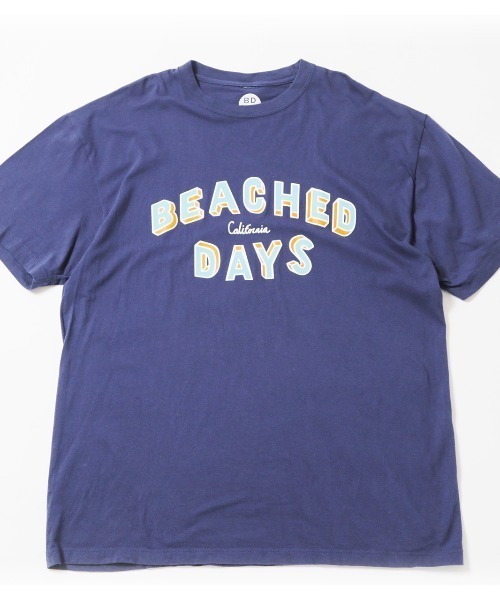 BEACHED DAYS（ビーチドデイズ）の「【BEACHED DAYS/ビーチドデイズ】BD College Tee マサスカルプ カレッジTee（Tシャツ/カットソー）」 - WEAR