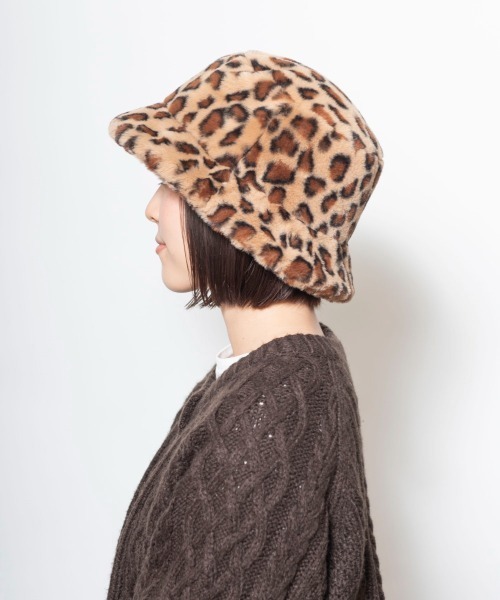 milsa（ミルサ）の「milsa Pattern Fur Bucket Hat（ハット）」 - WEAR