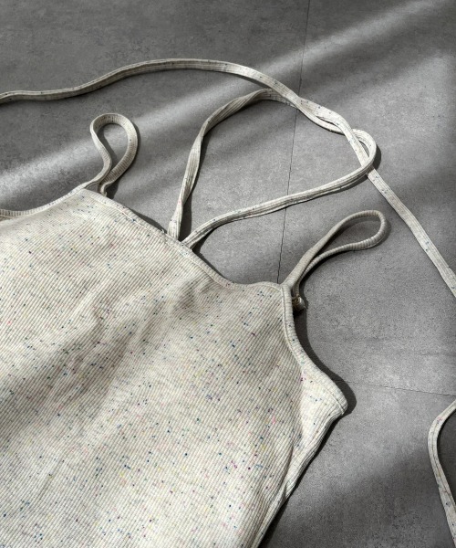 QFORON（キュフォロン）の「カップ付きホルターネックキャミソール（キャミソール）」 - WEAR