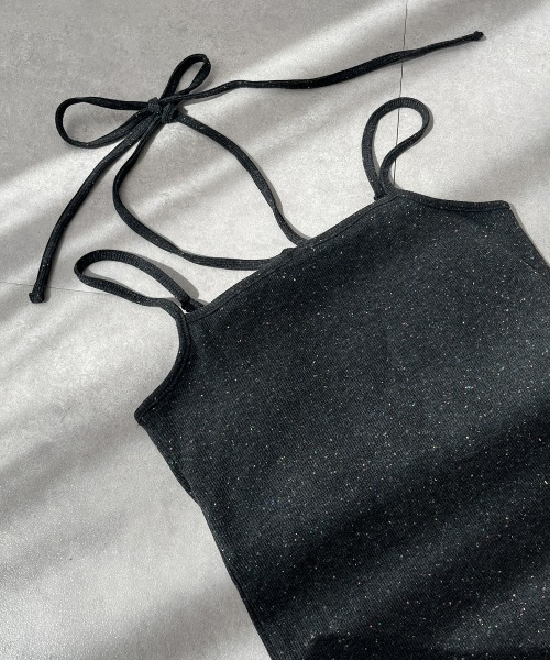 QFORON（キュフォロン）の「カップ付きホルターネックキャミソール（キャミソール）」 - WEAR