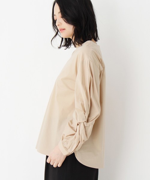 【セール】ツイスト袖ハ－トネックブラウス（シャツ/ブラウス）｜DRESKIP（ドレスキップ）のファッション通販 - ZOZOTOWN