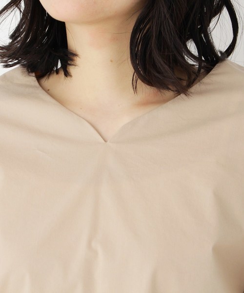 【セール】ツイスト袖ハ－トネックブラウス（シャツ/ブラウス）｜DRESKIP（ドレスキップ）のファッション通販 - ZOZOTOWN