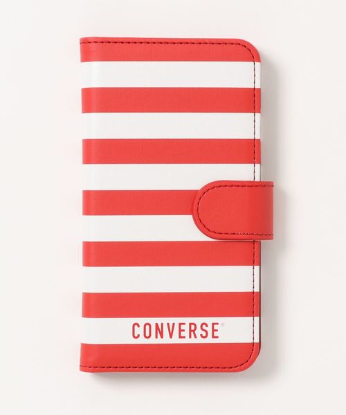 CONVERSE（コンバース）の「【CONVERSE/コンバース 】 STRIPE FLIP CASE iPhoneX（スマホケース/カバー ...