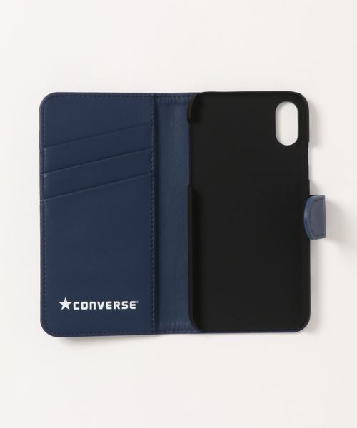 CONVERSE（コンバース）の「【CONVERSE/コンバース 】 STRIPE FLIP CASE iPhoneX（スマホケース/カバー ...