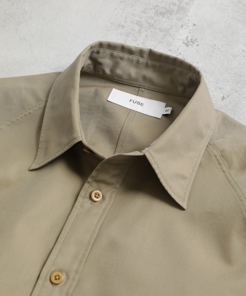 FUSE（フューズ）の「弱撥水シャンブレーギャバロングスリーブシャツ（シャツ/ブラウス）」 - WEAR