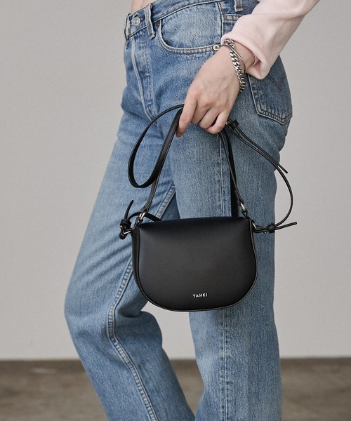 YAHKI/ヤーキ VEAGAN LEATHER ハーフムーンバッグ（ショルダーバッグ）｜YAHKI（ヤーキ）のファッション通販 - ZOZOTOWN