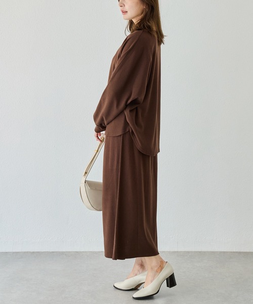 LAVEANGE（ラビアンジェ）の「ニットライクドルマンセットアップ