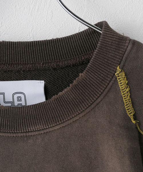 セール】【LAYAS/レイヤーズ】 ダメージフウスウェット（スウェット