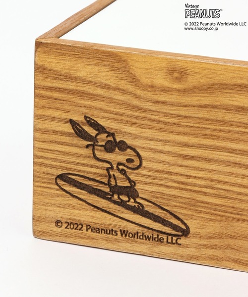 BAYFLOW（ベイフロー）の「【PEANUTS×BAYFLOW】ティッシュBOXカバー（インテリア雑貨）」 - WEAR