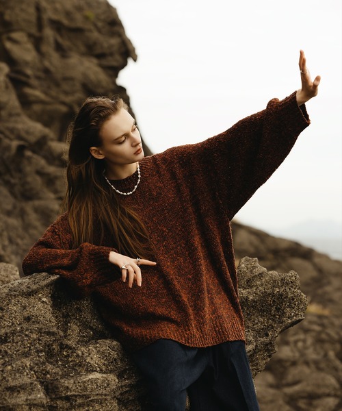 【セール/ブランド古着】長袖ニット（ニット/セーター）｜epnok（エプノック）のファッション通販 - ZOZOUSED