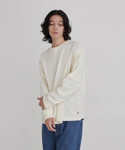 coen（コーエン）の「【WEB限定】RYO KANEYASU × コーエンベアプリントロングスリーブTシャツ（Tシャツ/カットソー）」 - WEAR