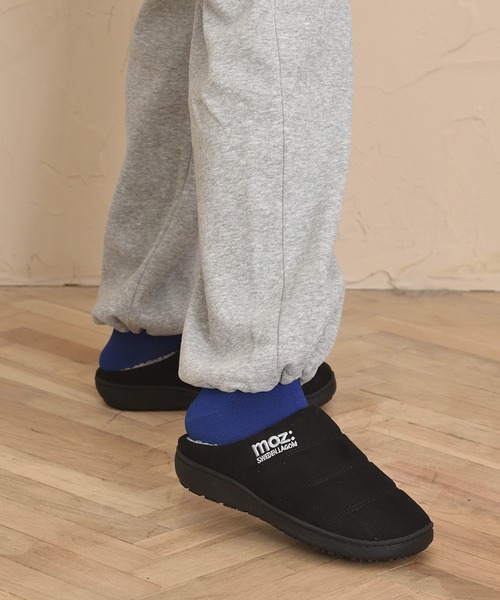 moz（モズ）の「moz(モズ)ウール風裏ボアダウンスリッポン（スリッポン）」 - WEAR