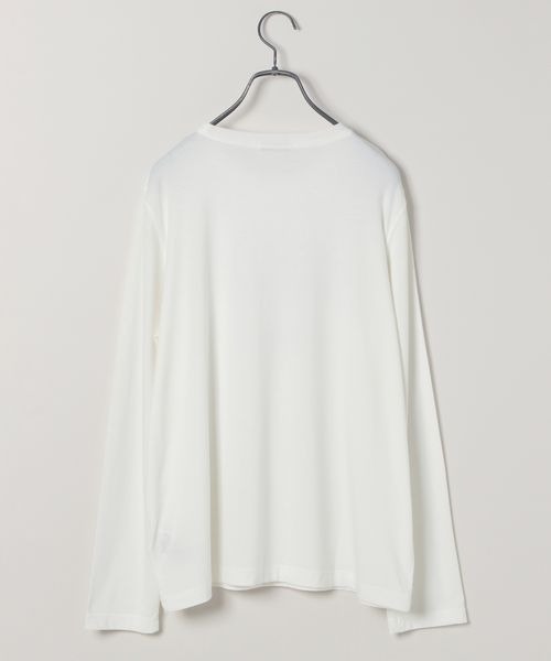 JEANASIS（ジーナシス）の「モダールスタッズロゴLS TEE/211043（Tシャツ/カットソー）」 - WEAR