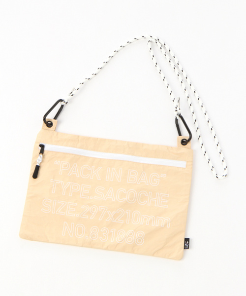 【セール】[PACK IN BAG]19SSサコッシュポーチA4 / LAKOLE（ショルダーバッグ）｜LAKOLE（ラコレ）のファッション通販 - ZOZOTOWN