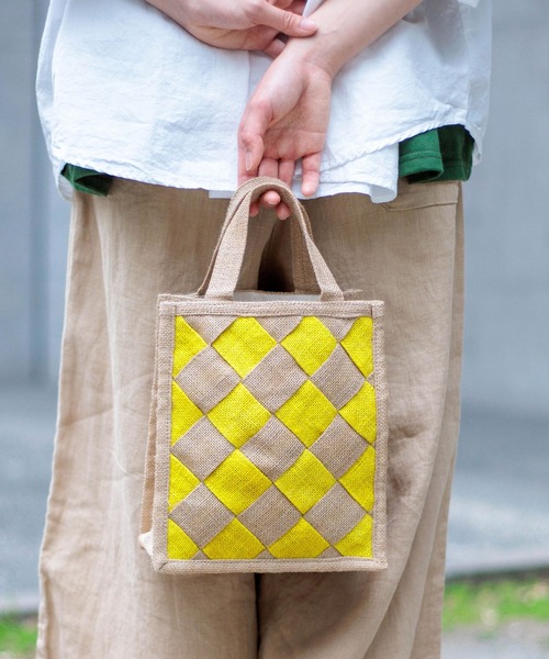 【セール】[ TARANGO JUTE ] JUTE TOTE BAG / ジュートトートバッグ（かごバッグ）｜DOMINGO（ドミンゴ）の ...