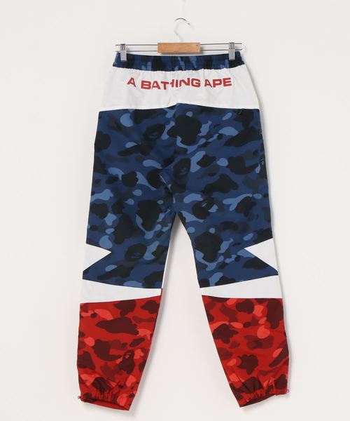A BATHING APE（アベイシングエイプ）の「COLOR CAMO BAPESTA TRACK PANTS M（その他パンツ）」 - WEAR