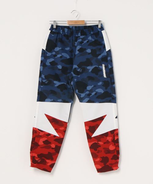 A BATHING APE（アベイシングエイプ）の「COLOR CAMO BAPESTA TRACK PANTS M（その他パンツ）」 - WEAR