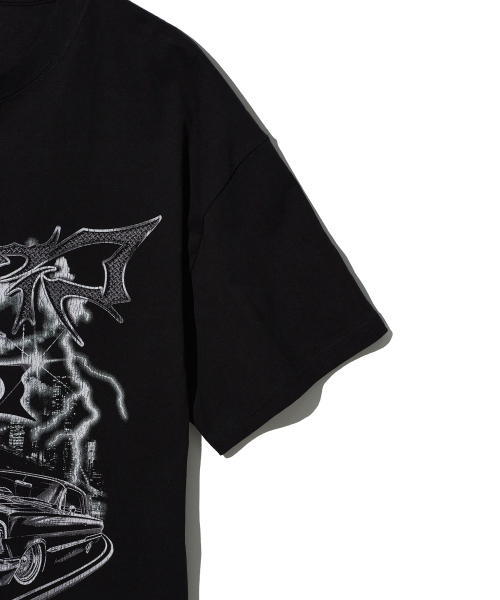 CRITIC（クリティック）の「LIGHTNING CITY T-SHIRT BLACK（Tシャツ/カットソー）」 - WEAR