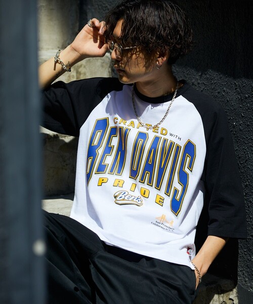 BEN DAVIS（ベンデイビス）の「【BEN DAVIS/ベン デイヴィス】TEAM RAGLAN TEE/チームラグランTシャツ ...