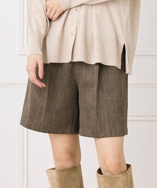 【セール】TUMUGITO CHUNKY SATIN ハイウエストショートパンツ（その他パンツ）｜INED CLARO（イネドクラロ）の ...