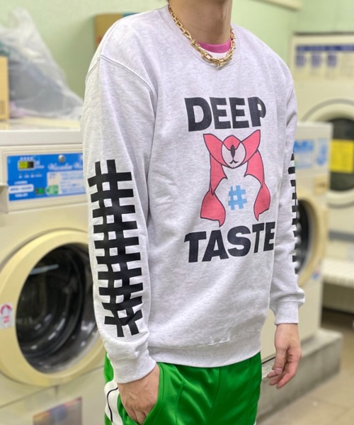 DEEP TASTE（ディープテイスト）の「MASCOT SWEAT SHIRT -GRAY-（スウェット）」 - WEAR