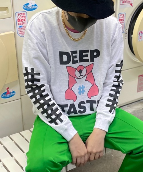 DEEP TASTE（ディープテイスト）の「MASCOT SWEAT SHIRT -GRAY-（スウェット）」 - WEAR