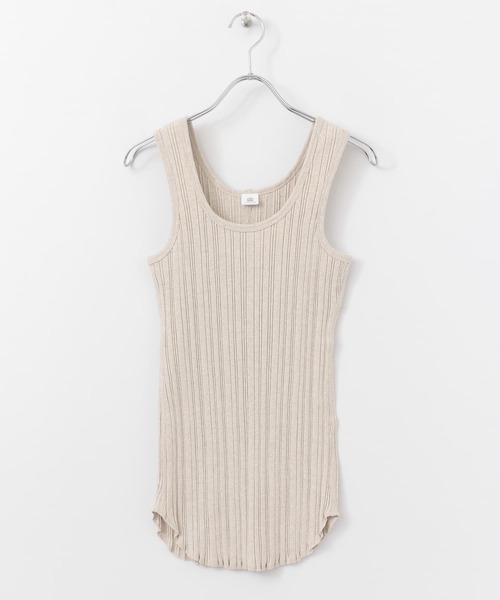 KBF（ケイビーエフ）の「illi ランダムリブタンク（タンクトップ）」 - WEAR